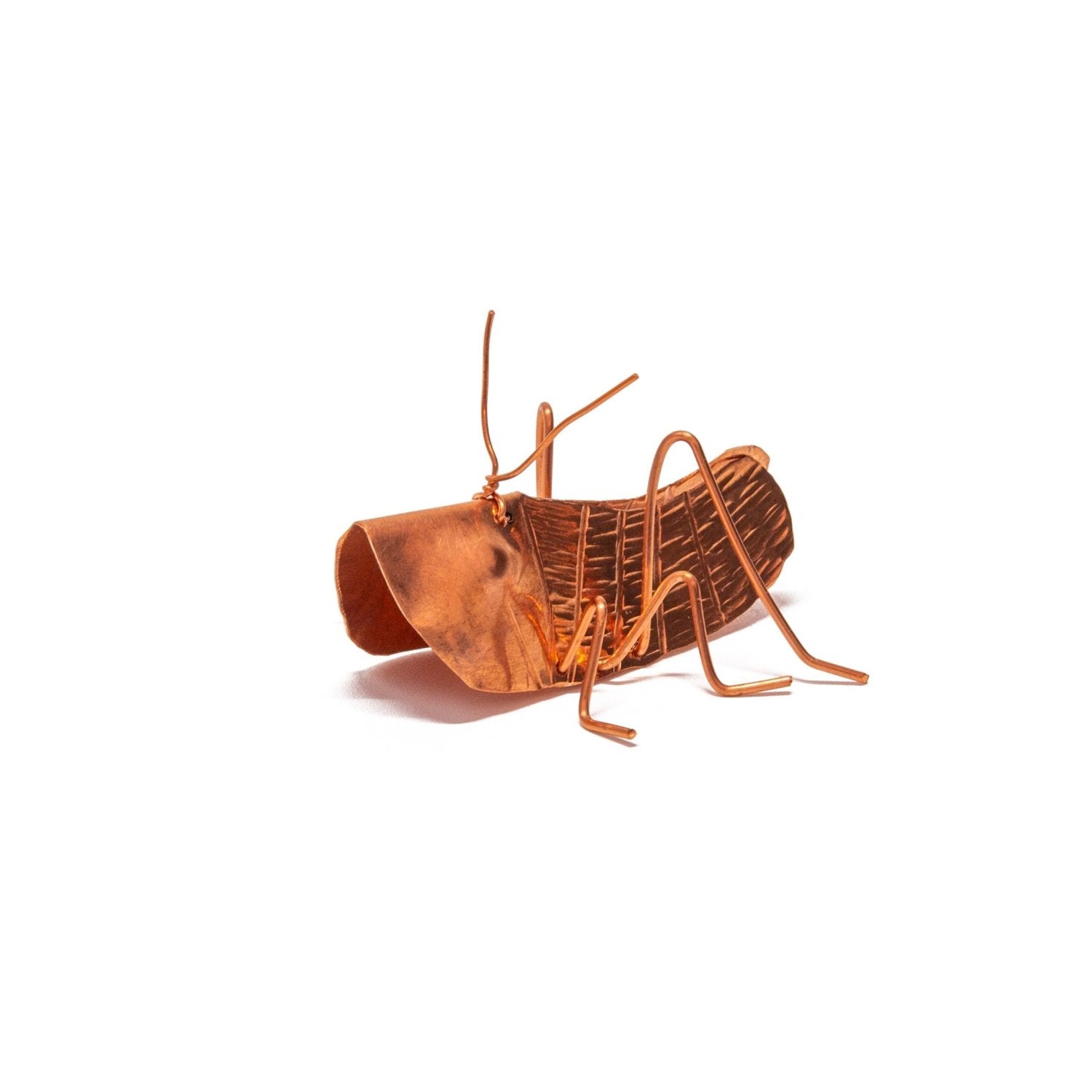 Handmade Copper Bug Ornaments